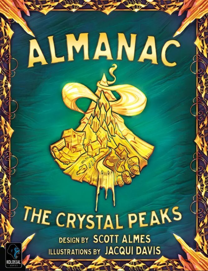Almanac: Crystal Peaks | Board Game | UK | Meeples Corner