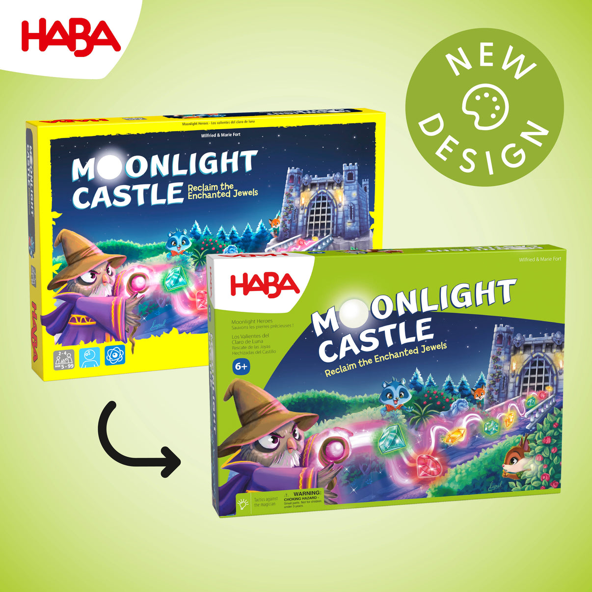Moonlight Castle | HABA | Board Game | UK | Buy Online – Meeples Corner